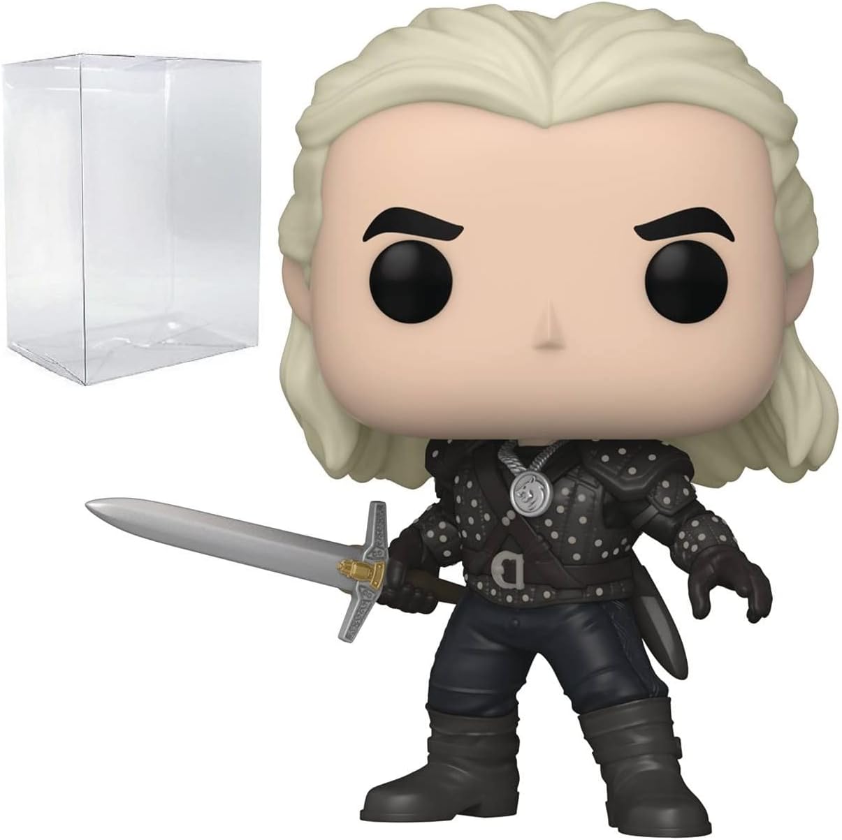 Amazon.com: Funko Pop! Games: The Witcher 3: Wild Hunt - Geralt Glow in ...