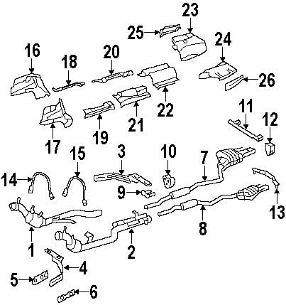 Amazon.com: Mercedes-Benz 221 492 02 42, Exhaust Bracket : Automotive
