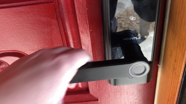 Watch HEANTLE Biometric Door Locks are the perfect balance of safety ...