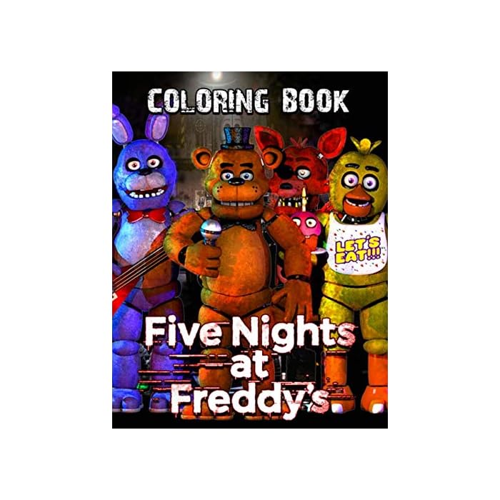 Buy Five Nights At Freddy’s Coloring Book: Jumbo Coloring Books For ...