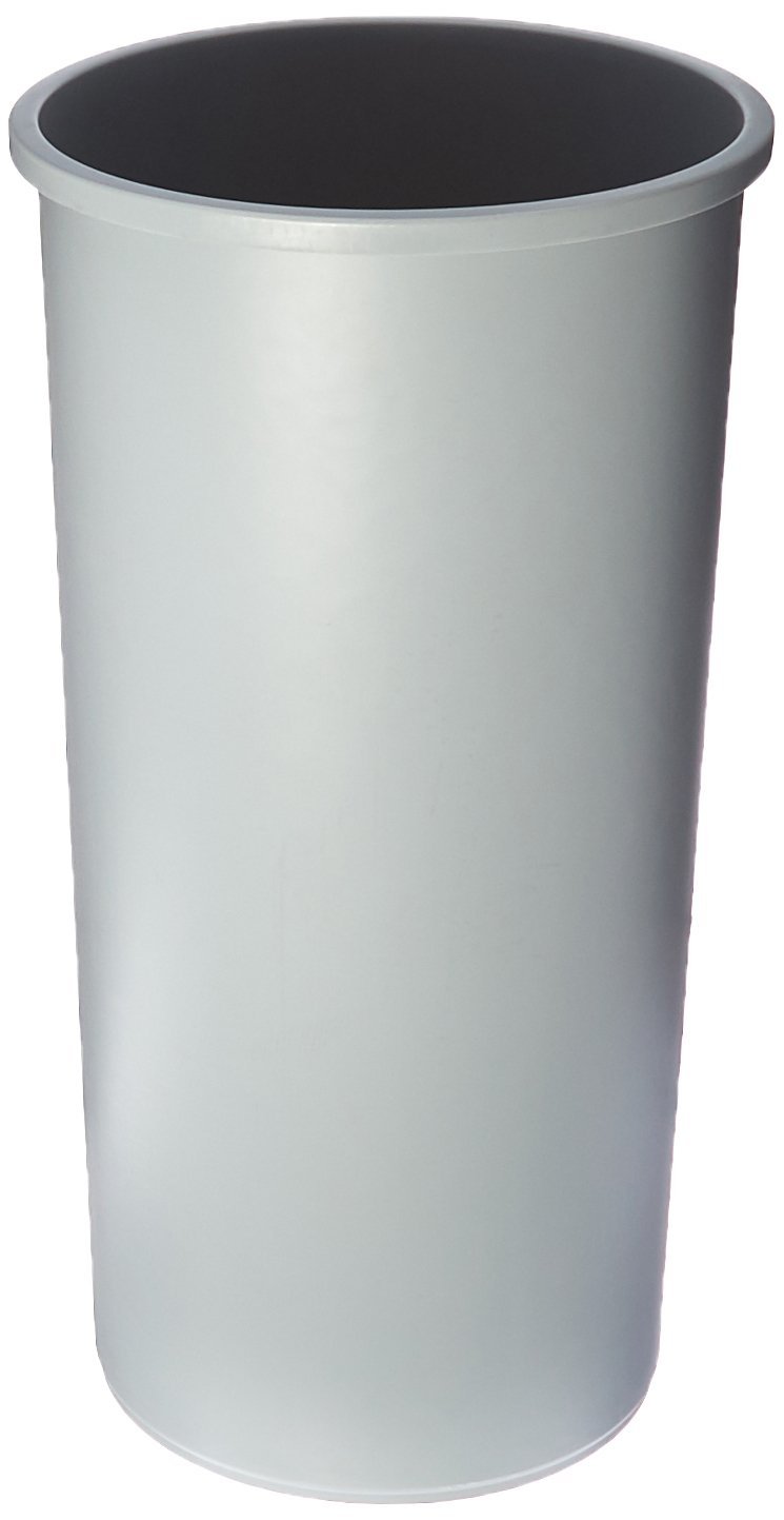 Amazon.com: RUBBERMAID COMMERCIAL PRODUCTS Untouchable Round Trash Can ...