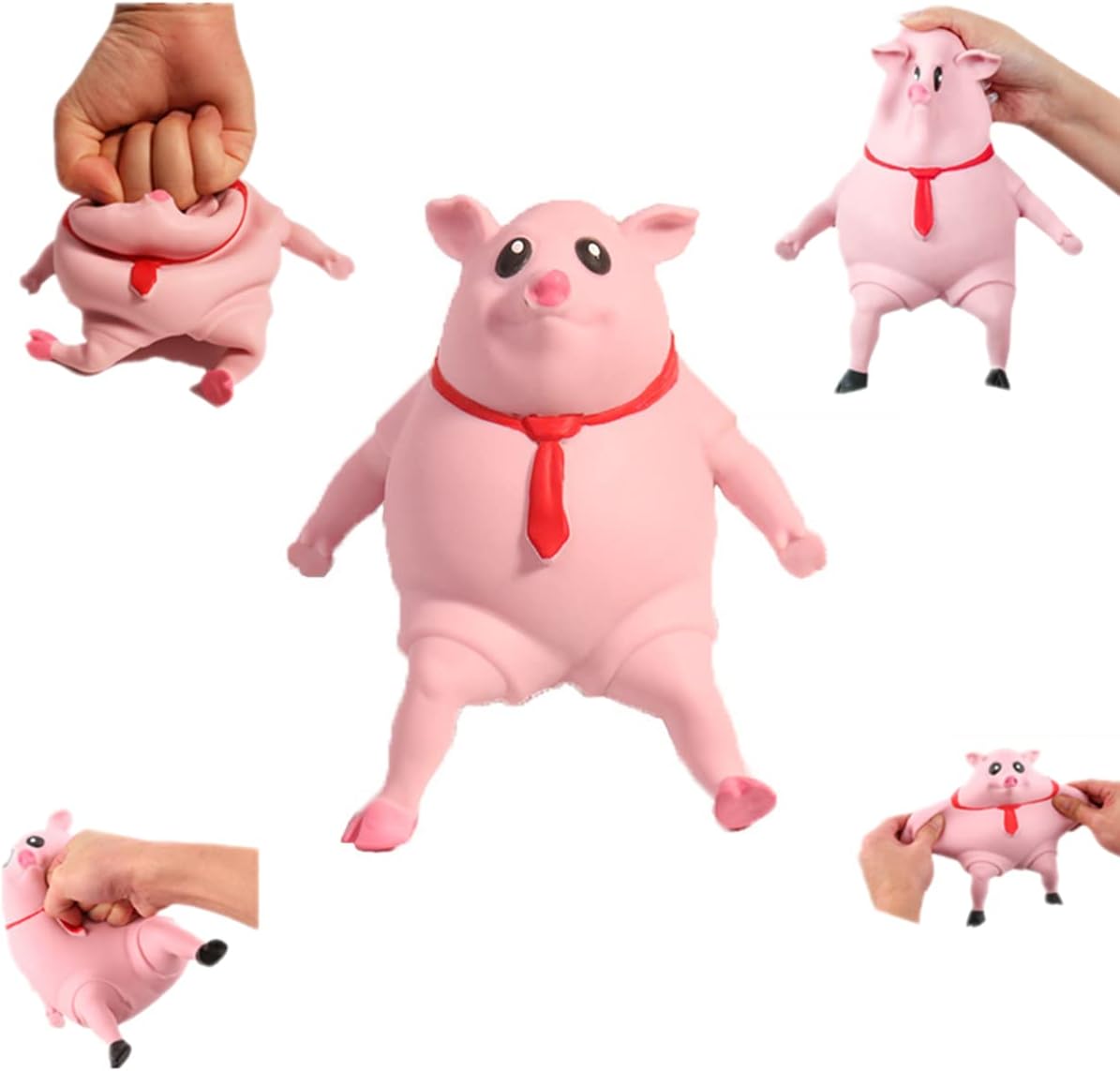 Amazon.com: YJHWLF Stretchy Glue-Sand Filled Rubber Pig, Latex Piglet ...