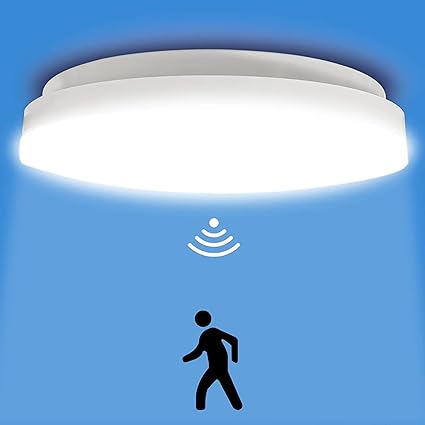 Motion Sensor Light Indoor, LED Ceiling Mount Motion Activated Light ...