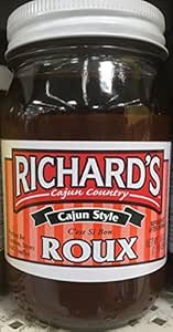 Amazon.com : RICHARD'S Cajun Style Roux 16 Ounce Jar : Gravies ...