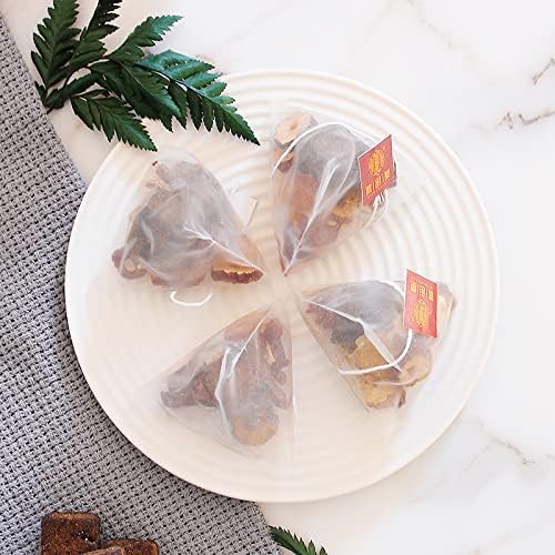 Té de jengibre Longan Goji de azúcar negro 1058 onzas té de flores ...