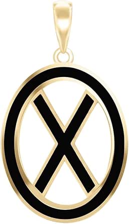 Amazon.com: ITI NYC Genuine Sterling Silver (925) Saltire Cross ...