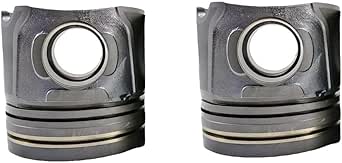 Amazon.com: 2PCS 4BT 6BT 4BT3.9 6BT5.9 Piston 59mm combustion Chamber ...
