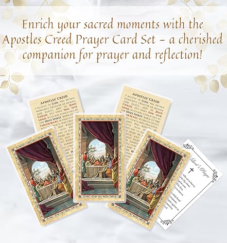 Snapklik.com : Apostles Creed Prayer Card