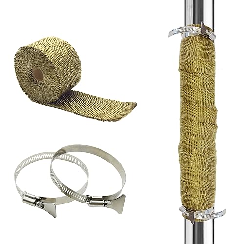 Snapklik.com : DOBTIM Fireproof Pipe Wrap Insulation 2 Wide X 16 Long ...