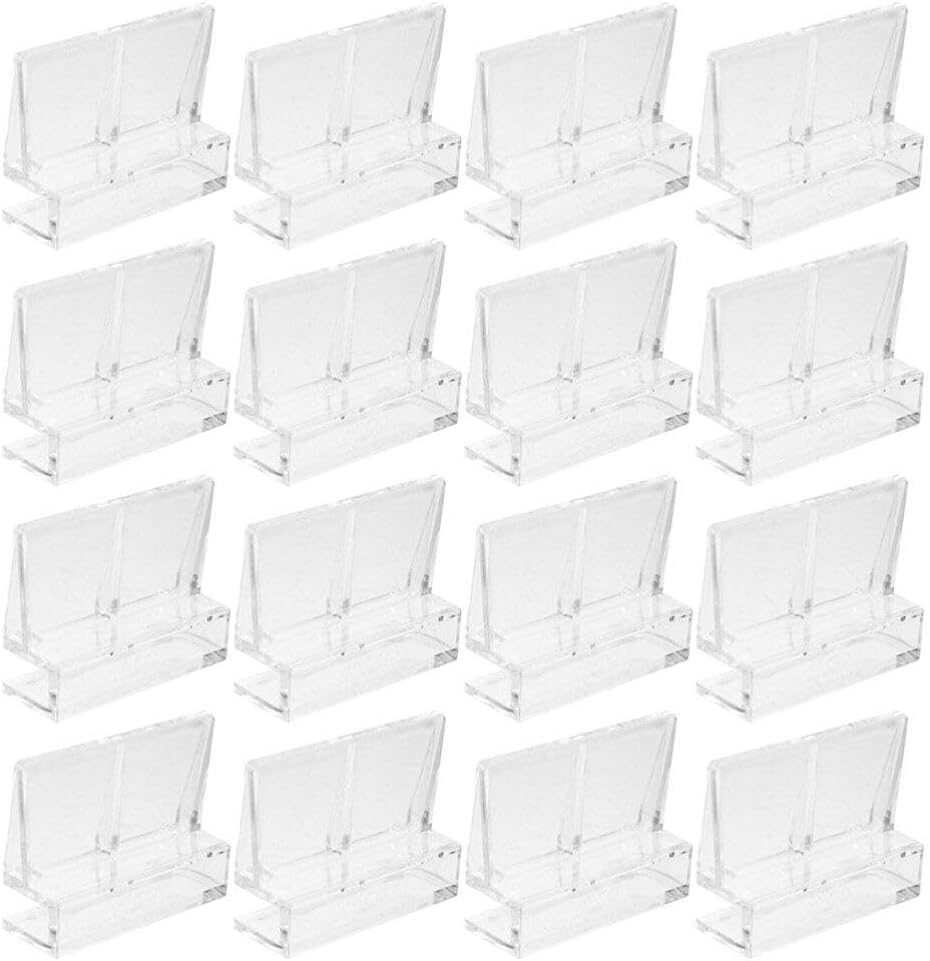 Amazon.co.jp: NUOBESTY 16個 水槽カバーブラケット シャワーヘッド人気 水族館の蓋クランプ 水槽 ガラス 水族館のガラスカバークリップ 水槽の蓋クランプ リムレス水館の ...