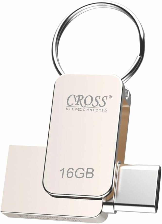 CROSS Type-C OTG 16GB PENDRIVE/Premium Metal Body with USB 3.0 ...