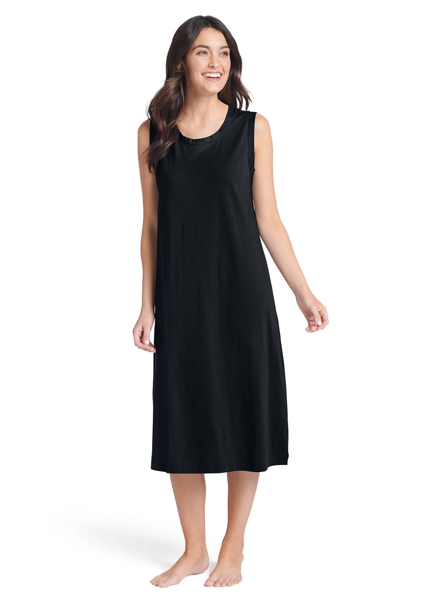 Jockey Women's Sleepwear Everyday Essentials 100% Cotton Tank Sleep ...