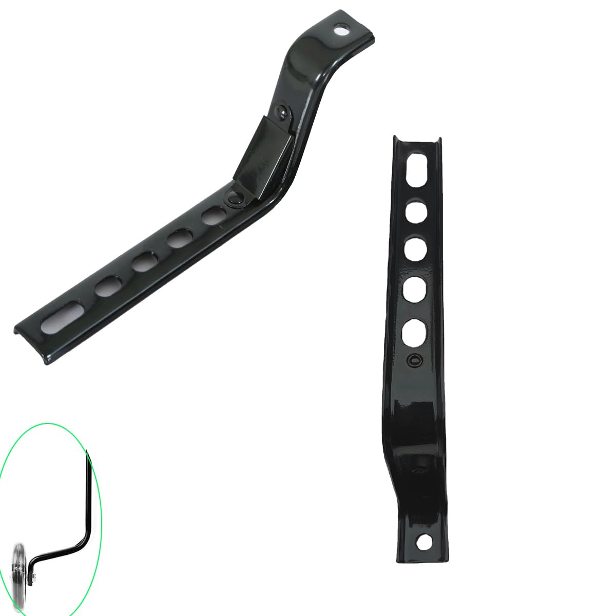 Amazon.com : YehVeh 2 Pack Training Wheels Mounting Bracket Replacement ...