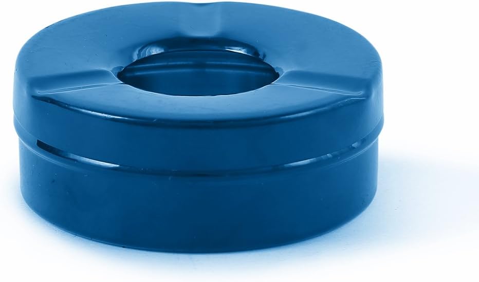 Amazon.com: King International Stainless Steel Blue Ash Tray Set Of 1 ...