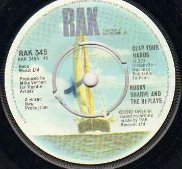 Amazon.com: ROCKY SHARPE AND THE REPLAYS - CLAP YOUR HANDS - 7 inch ...