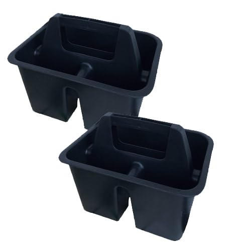 Amazon.com: Stackable Small Arts & Crafts Caddies with Handles - 2pc ...