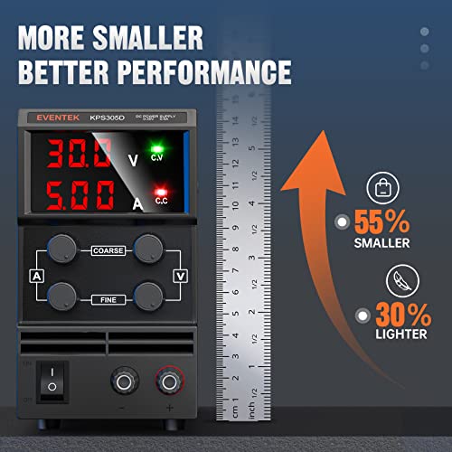 Snapklik.com : DC Power Supply Variable,Eventek Bench Adjustable Power ...