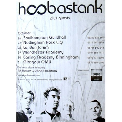 Hoobastank - Poster Hoobastank: Amazon.es: Hogar y cocina}