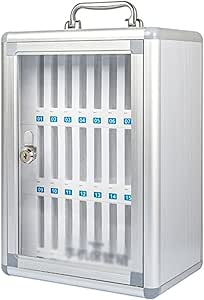 Amazon.com: FAXIOAWA Mobile Phone Storage Box, School Mobile Phone Safe ...