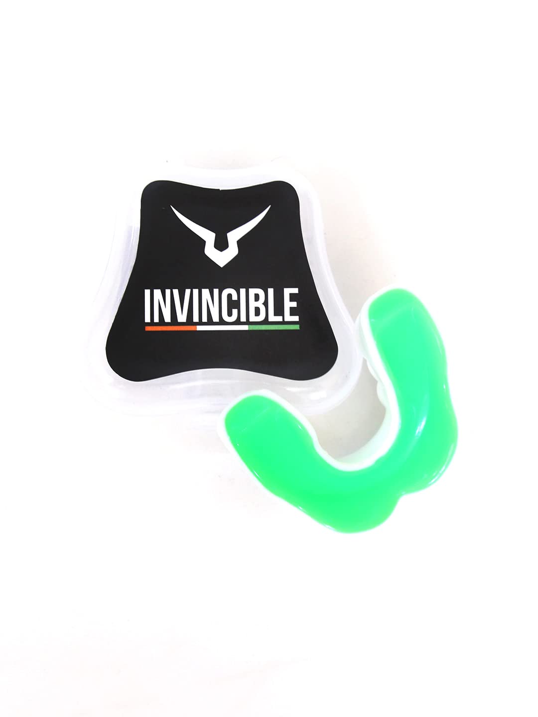 Invincible Combat Mouth Guards White Neon Green 4091 : Amazon.in ...