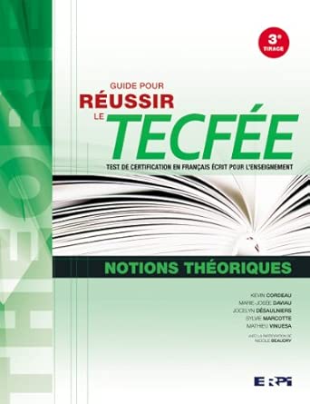 Amazon.fr - Guide Pour Réussir le TECFÃ‰E, Test de Certification en ...