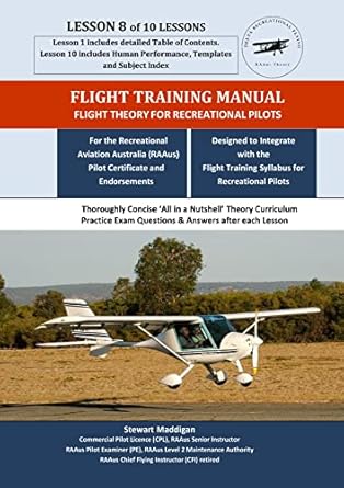 FLIGHT TRAINING MANUAL: - Lesson 8; emergency procedures (FLIGHT ...