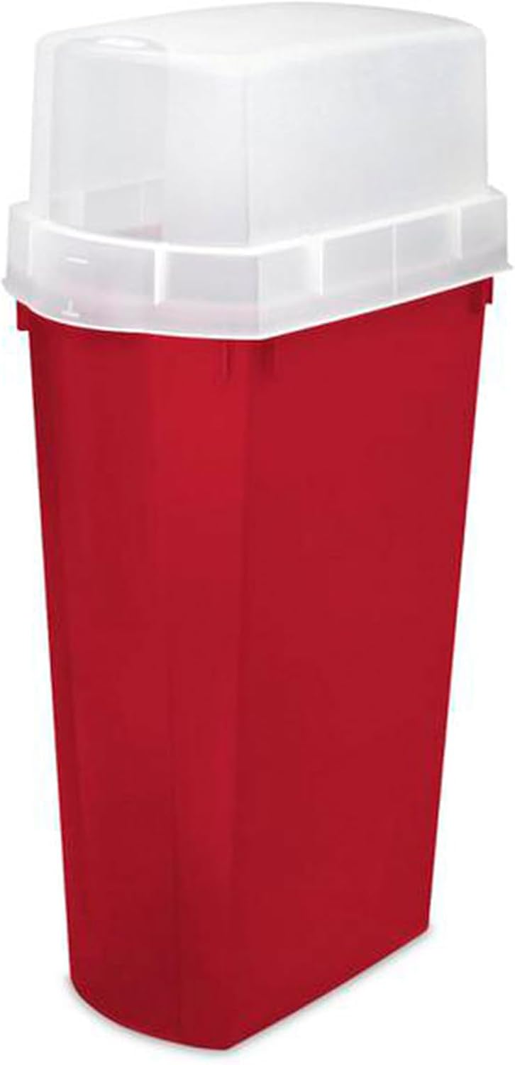 Amazon.com: Sterilite 30" Holiday Gift Wrapping Paper Storage Container ...