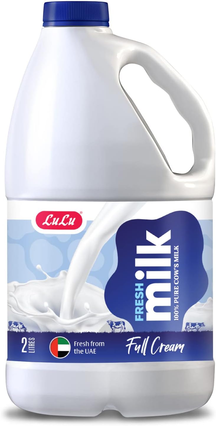LuLu Full Cream Fresh Milk 2Litre : Amazon.ae: Grocery