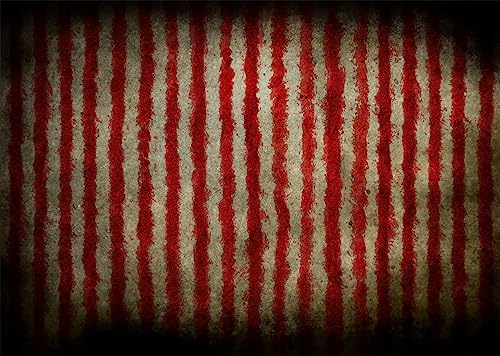 Amazon.com : BELECO 8x6ft Fabric Evil Halloween Circus Backdrop for ...