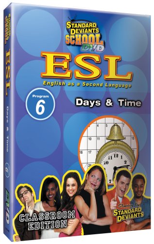 Amazon.com: Standard Deviants School ESL Program 6: Days and Time : Standard Deviants ...