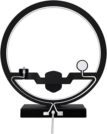 Multifunction LED light 3 In 1 Table Desk Lamp Fast QI Wireless Charger ...