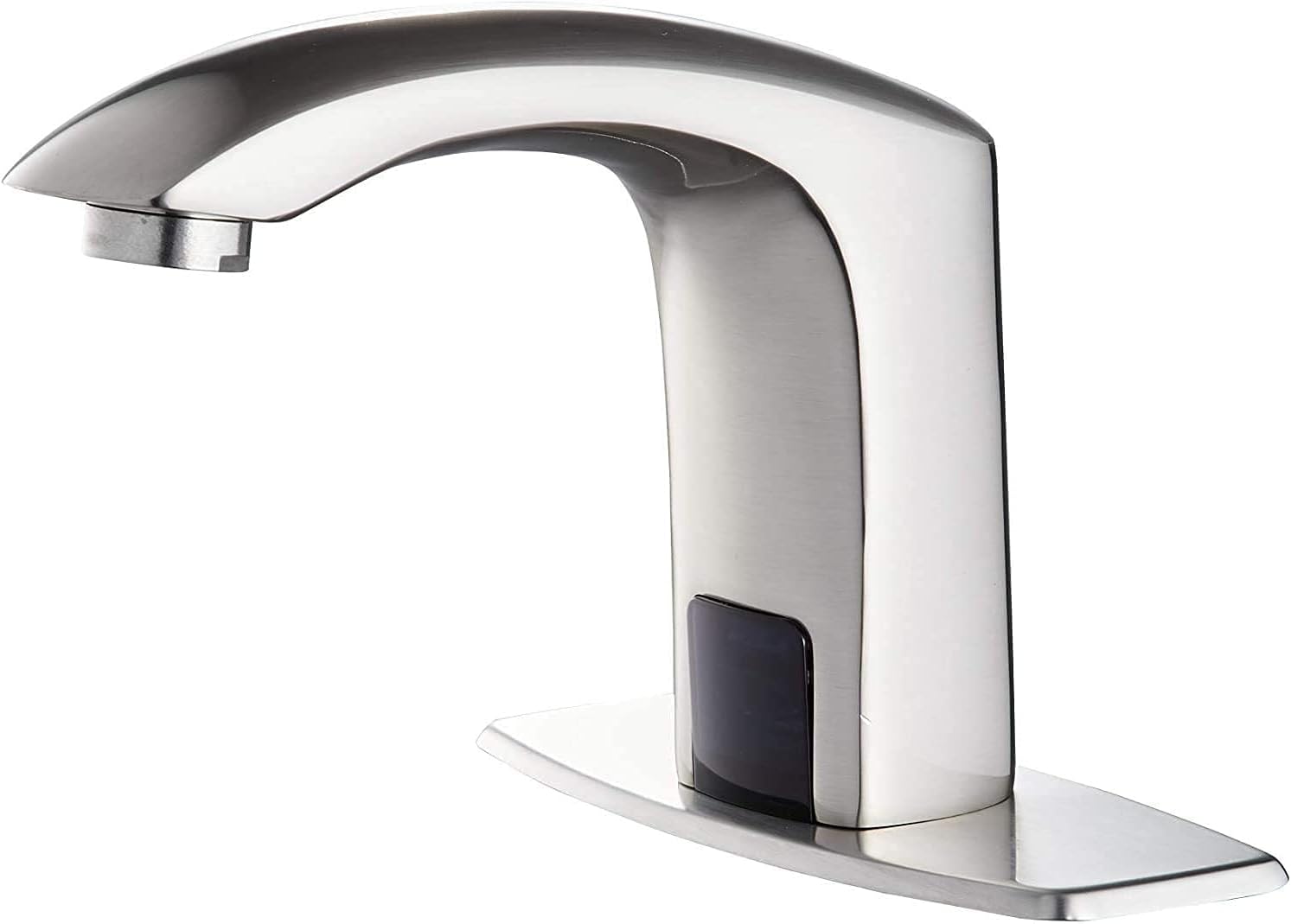 Automatic Sensor Touchless Bathroom Faucet Brushed Nickel Motion ...