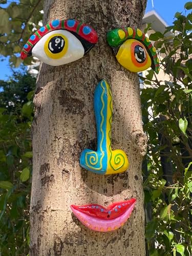 Amazon.com: Bits and Pieces - 'Owl Face' Tree Hugger - Yard Decoration ...