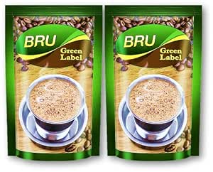 Amazon.com : Bru Green Label Coffee 200g (pack of 2) Unique : Grocery ...
