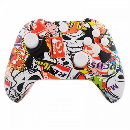 Amazon.com: ModFreakz® Shell Kit Hydro Dipped Racing Graffiti For Xbox ...