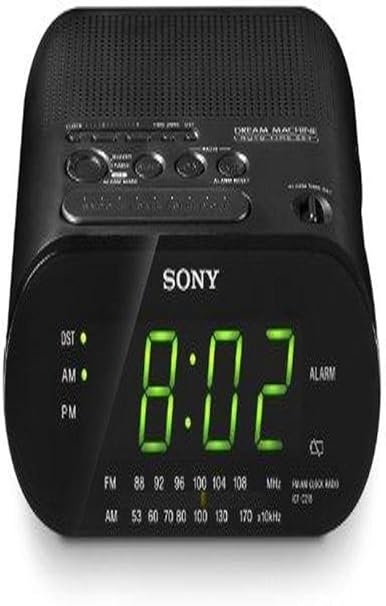 Sony ICF-C218 Automatic Time Set Clock Radio (Black) : Amazon.ca ...
