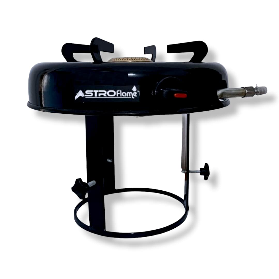 ASTROFLAME Surya Crown Single Burner | Cylinder Mounted Gas Stove with ...
