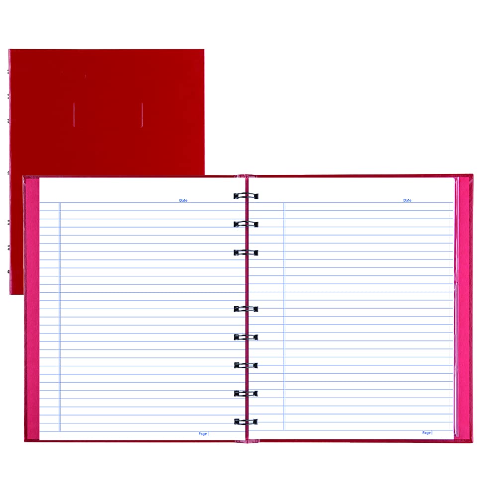 Blueline NotePro Notebook 9.25x7.25-Inch 192 Pages, Red (A9C.83 ...