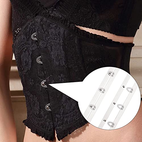 BENECREAT 6 Pairs 201 Stainless Steel Corset Busk, 23cm Stainless Steel ...