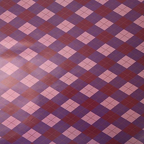 Paper Pep Packaging Collection Purple Checks Print 27"X40" Paper Series ...