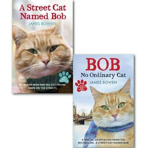 James Bowen Bob Cats Collection 2 Books Set, [Paperback] [Jan 01, 2016 ...