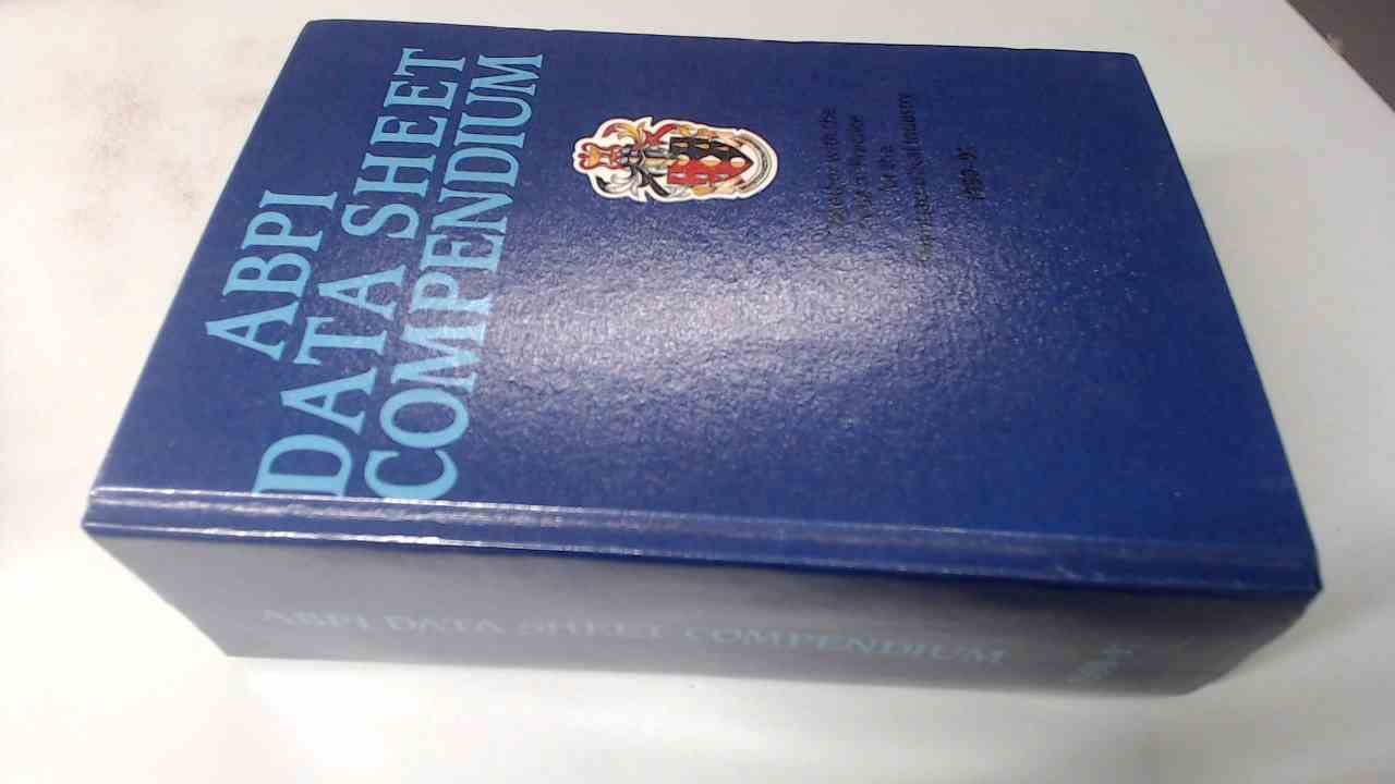 APBI Data Sheet Compendium 1990-91: Amazon.co.uk: Gillian Walker ...