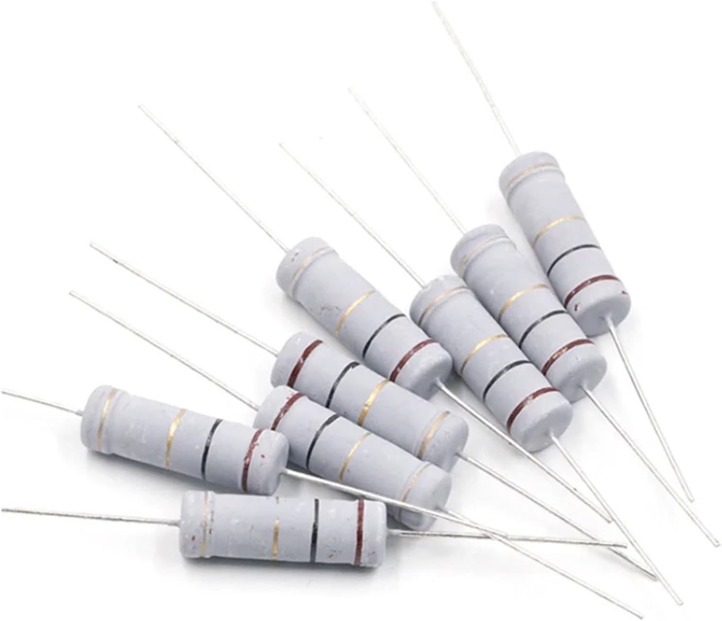 Amazon.com: MBMYVRNKJL Metal Oxide Film Resistor 3Watts 10K 12K 15K 18K ...