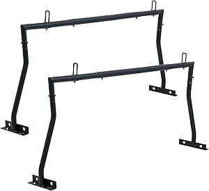 Amazon.com: LMYYGOO Truck Ladder Rack,Universal Steel Truck Bed Rack ...