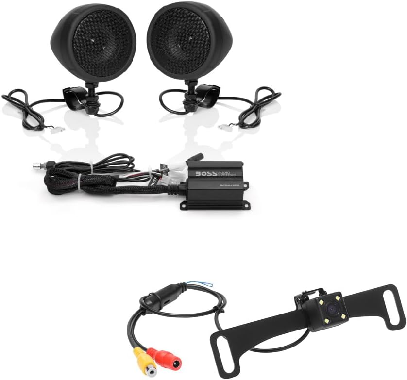 Amazon.com: BOSS Audio Systems Bluetooth Motorcycle Speakers with ...