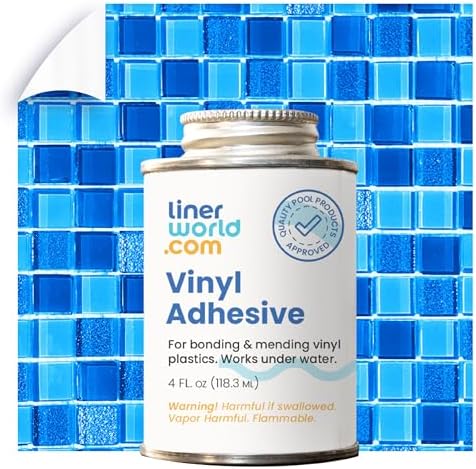 Amazon.com : Swimming Pool Liner Patch Repair Kit with Extra Large 2'x2 ...