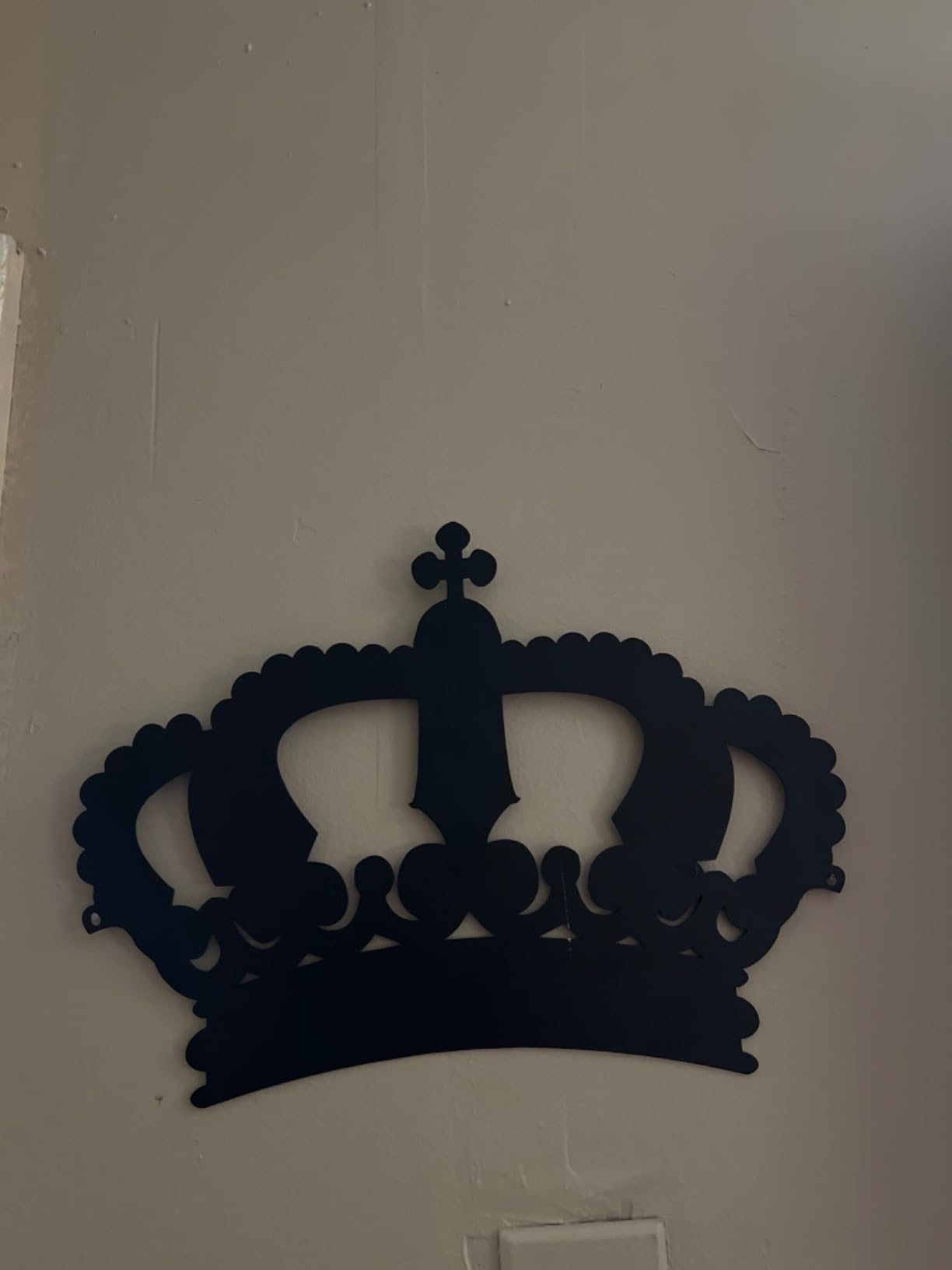 Amazon.com : Royal Crown Metal Wall Sign Gift for your King - King of ...