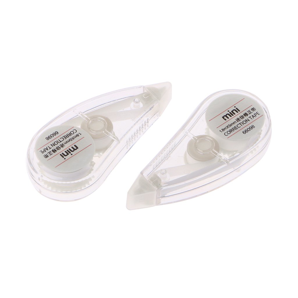 Amazon.com : 2Pcs Cute Correction Tape Mini Roller White Out Eraser ...