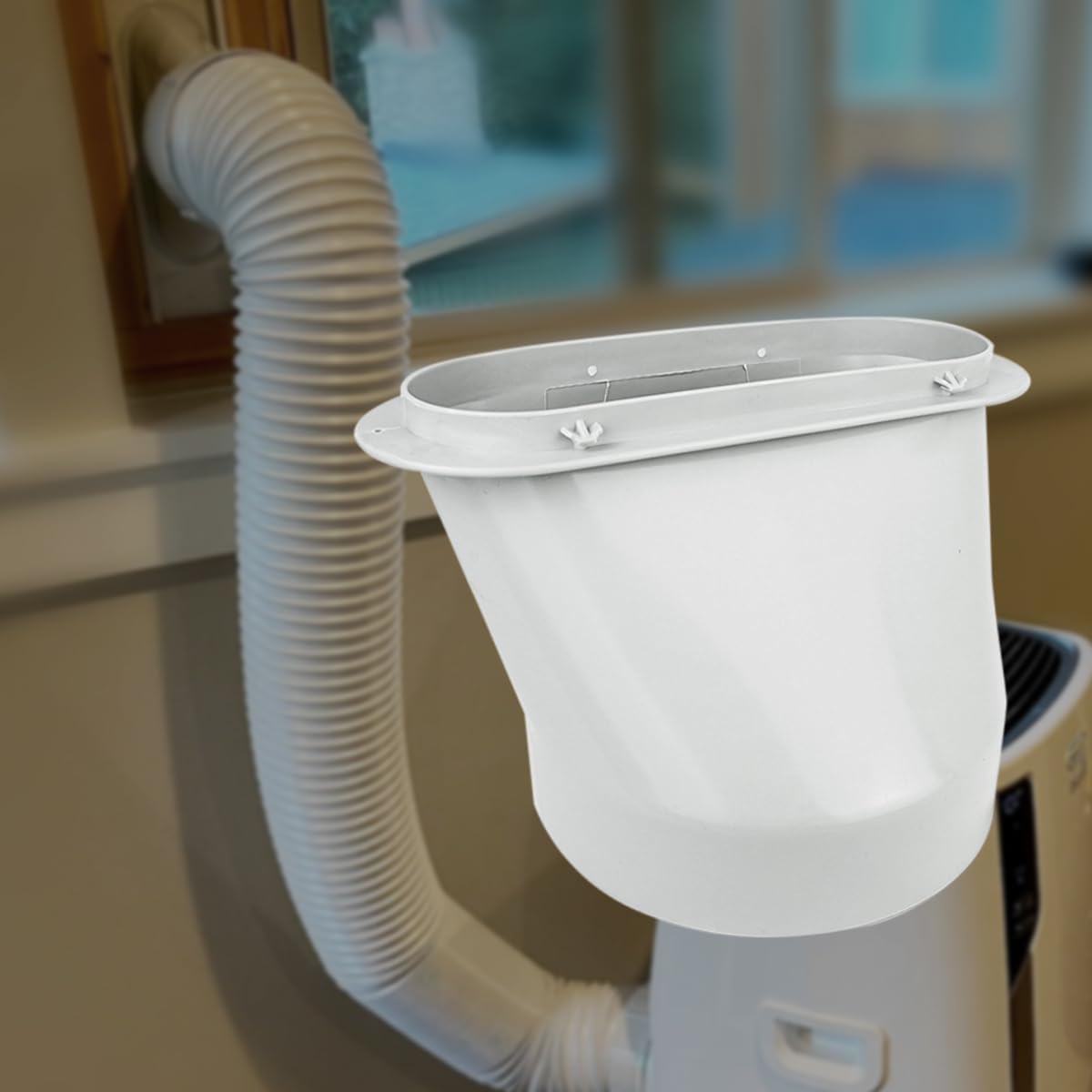 Amazon.com: DVECUE Exhaust Hose Window Adapter for Portable Air ...