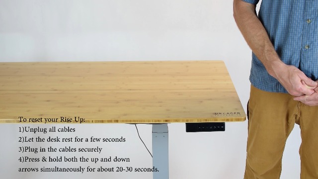 Watch How to reset RISE UP electric standing desk on Amazon Live